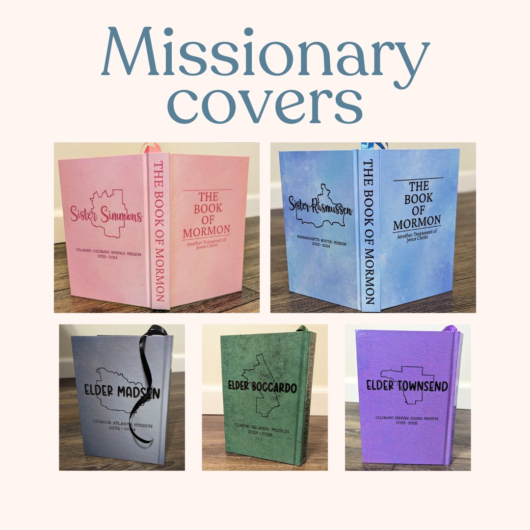 Missionary Covers – Book of Mormon Covers