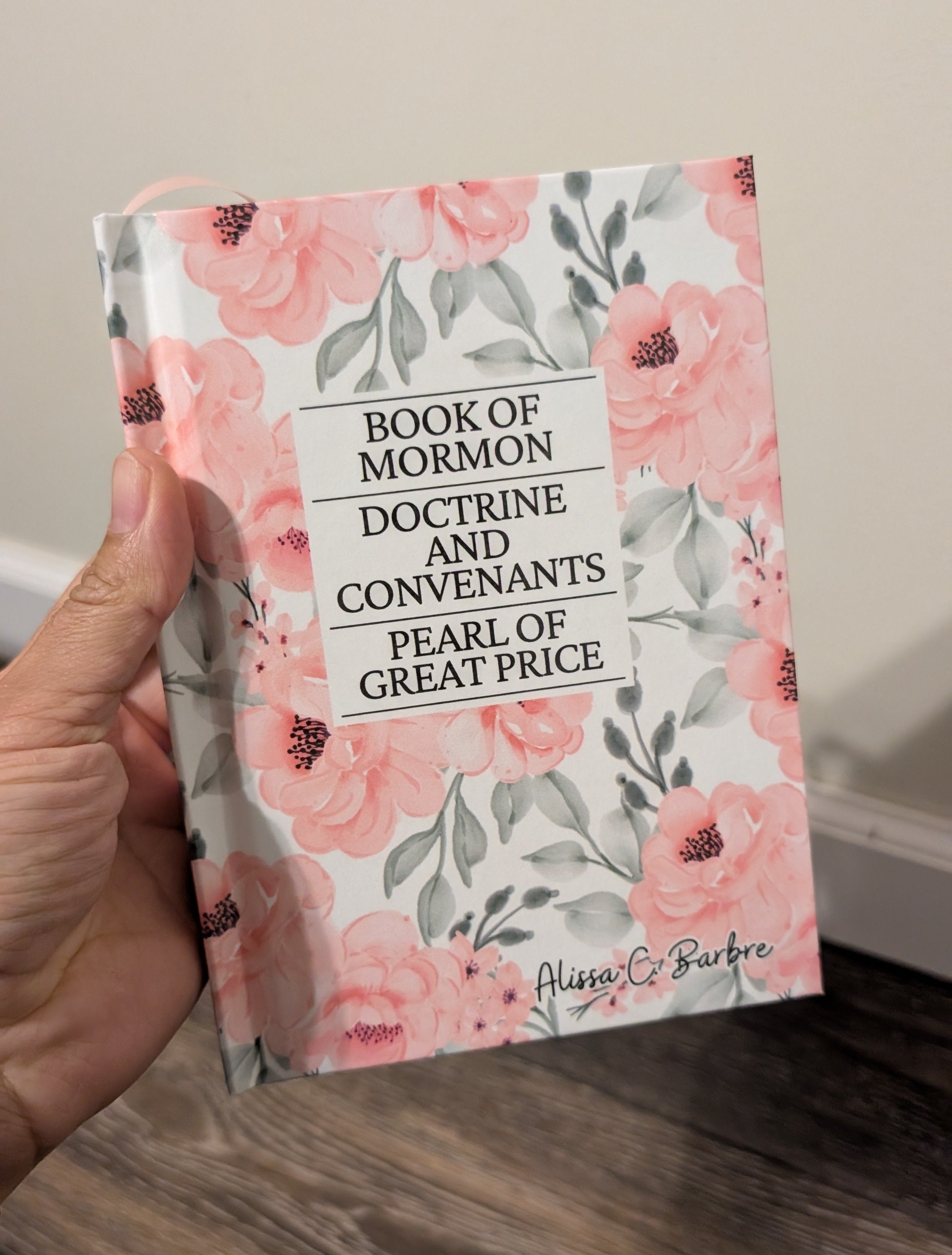 Hardcover Handmade LDS Triple Combination – Book of Mormon Covers